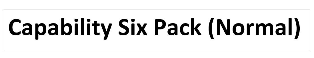 Capability Six Pack (Normal)